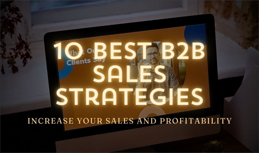 eCommerce Strategies: 10 Best B2B Sales Strategy For Profit