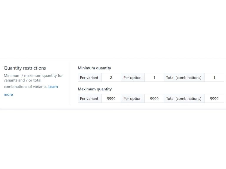 Boost Shopify Profit with Product and Variant Restrictions