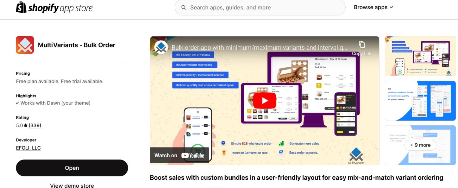 Tips for Configuring Complex Variant Restrictions on Shopify